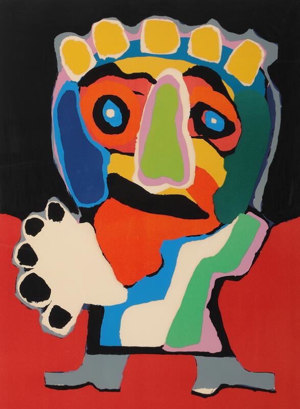 Karel Appel | Digital print (1986) | MutualArt