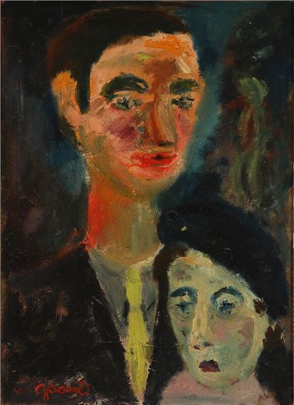 Georg Sand Christiansen | Portrait of a man and a woman | MutualArt