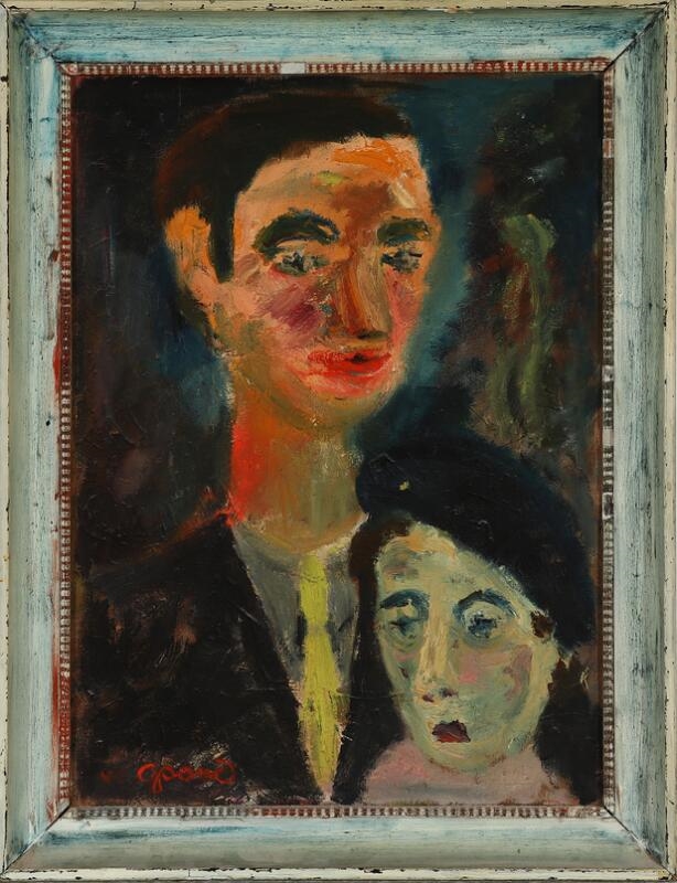 Georg Sand Christiansen | Portrait of a man and a woman | MutualArt