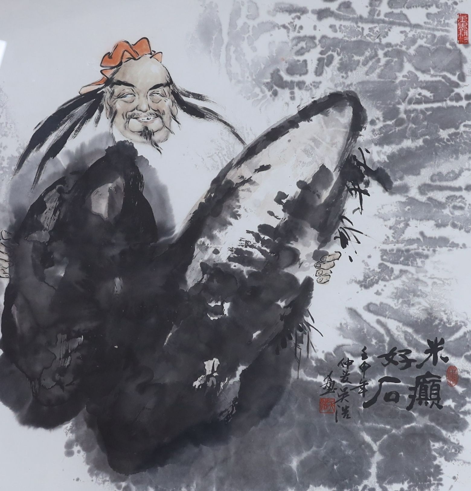 Chinese School | Li Bai the drunken poet | MutualArt