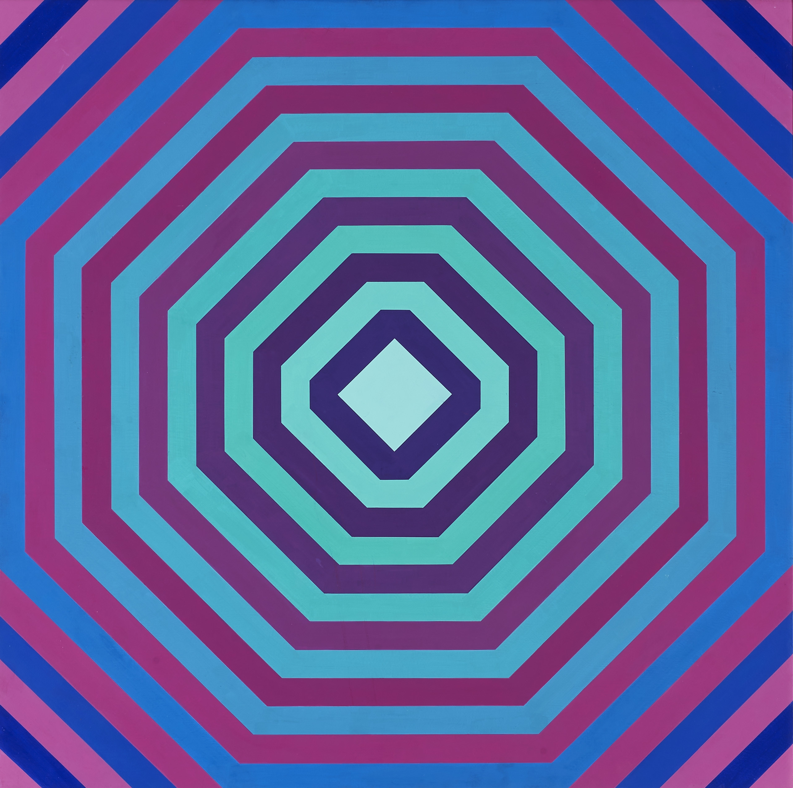 Mario Ballocco | Compenetrazione cromatica (1969) | MutualArt