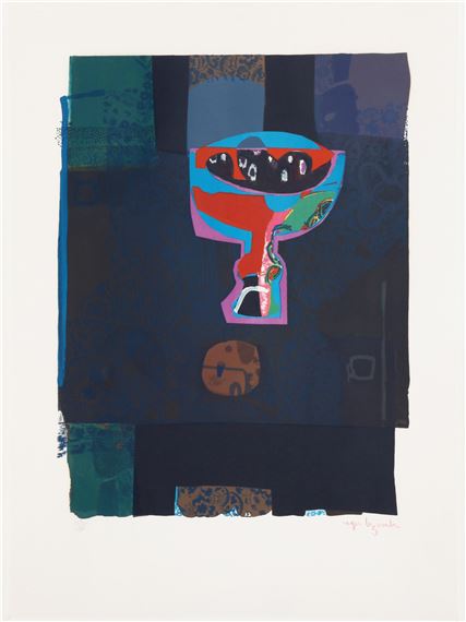 Roger Bezombes | Still Life with Plums (Circa 1975) | MutualArt