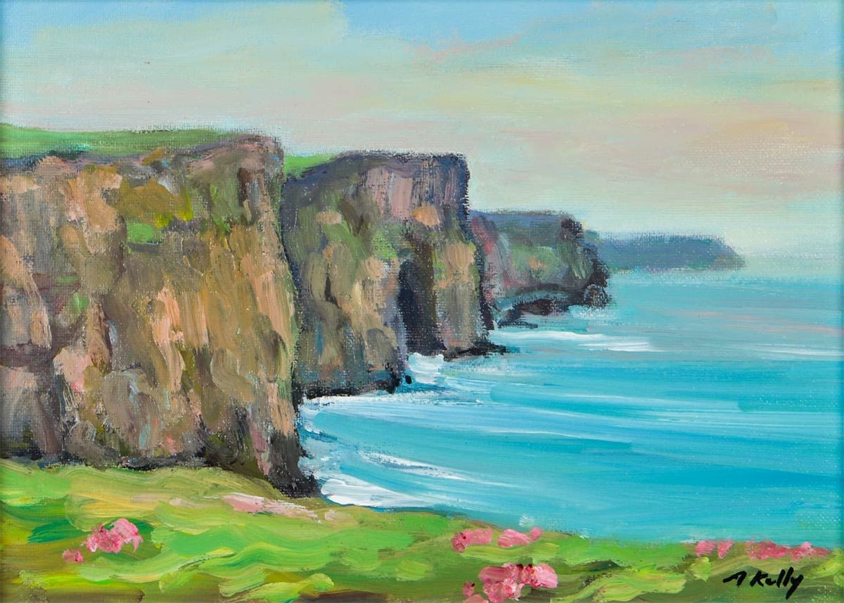 Anne Kelly | CLIFFS OF MOHER | MutualArt