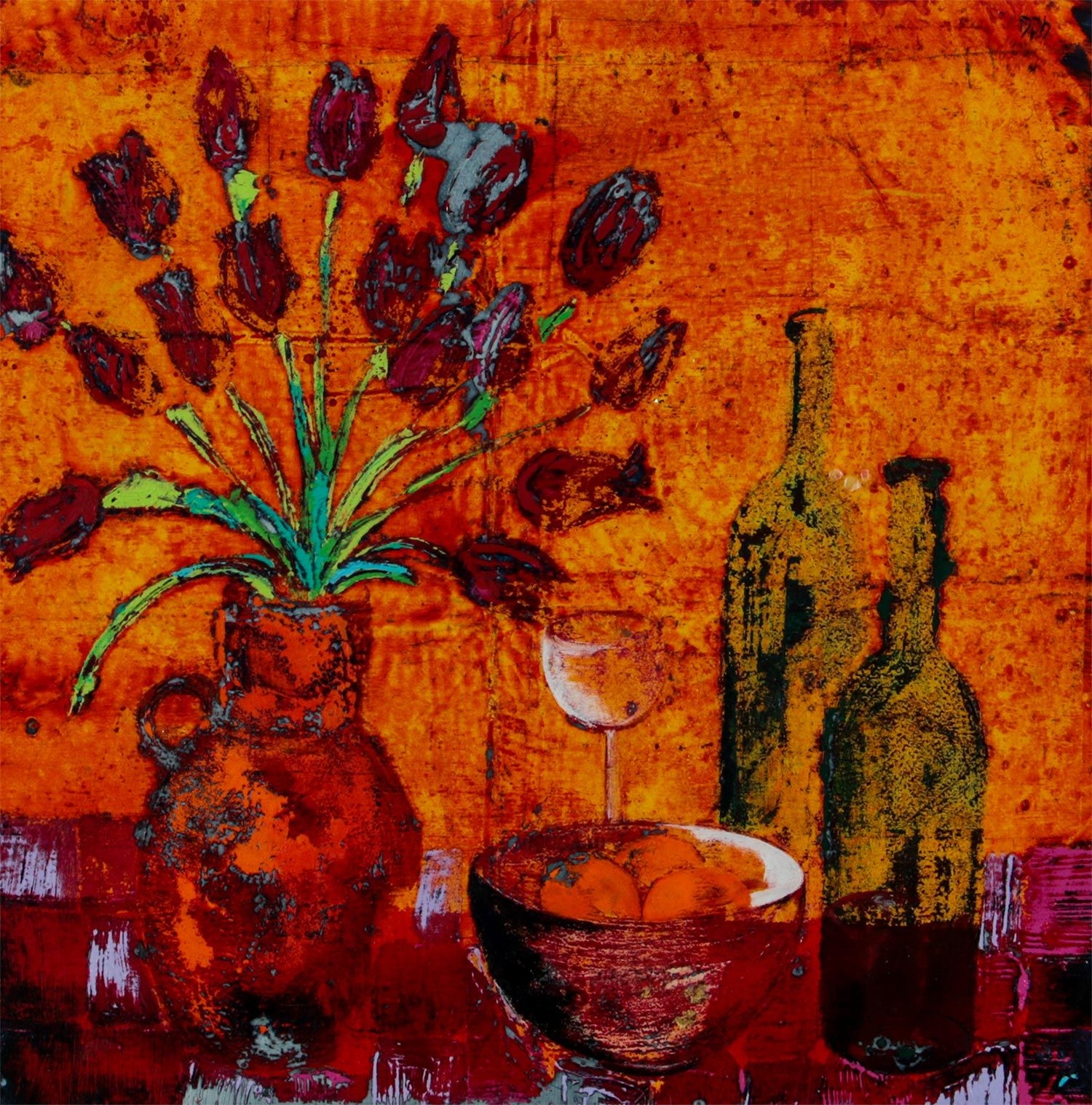 David Gordon Hughes | STILL LIFE, TULIPS | MutualArt