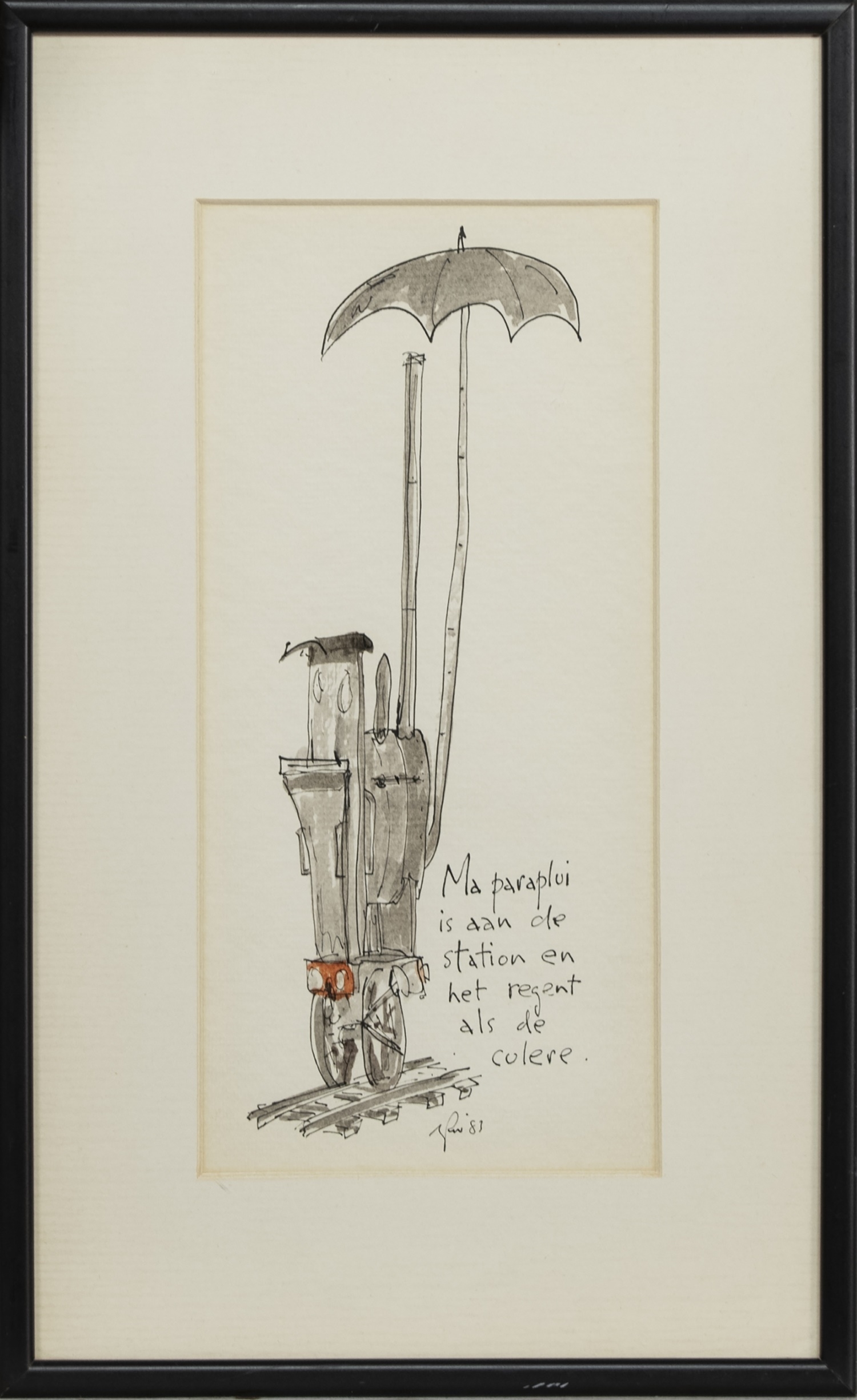 George Wyllie | MY UMBRELLA | MutualArt