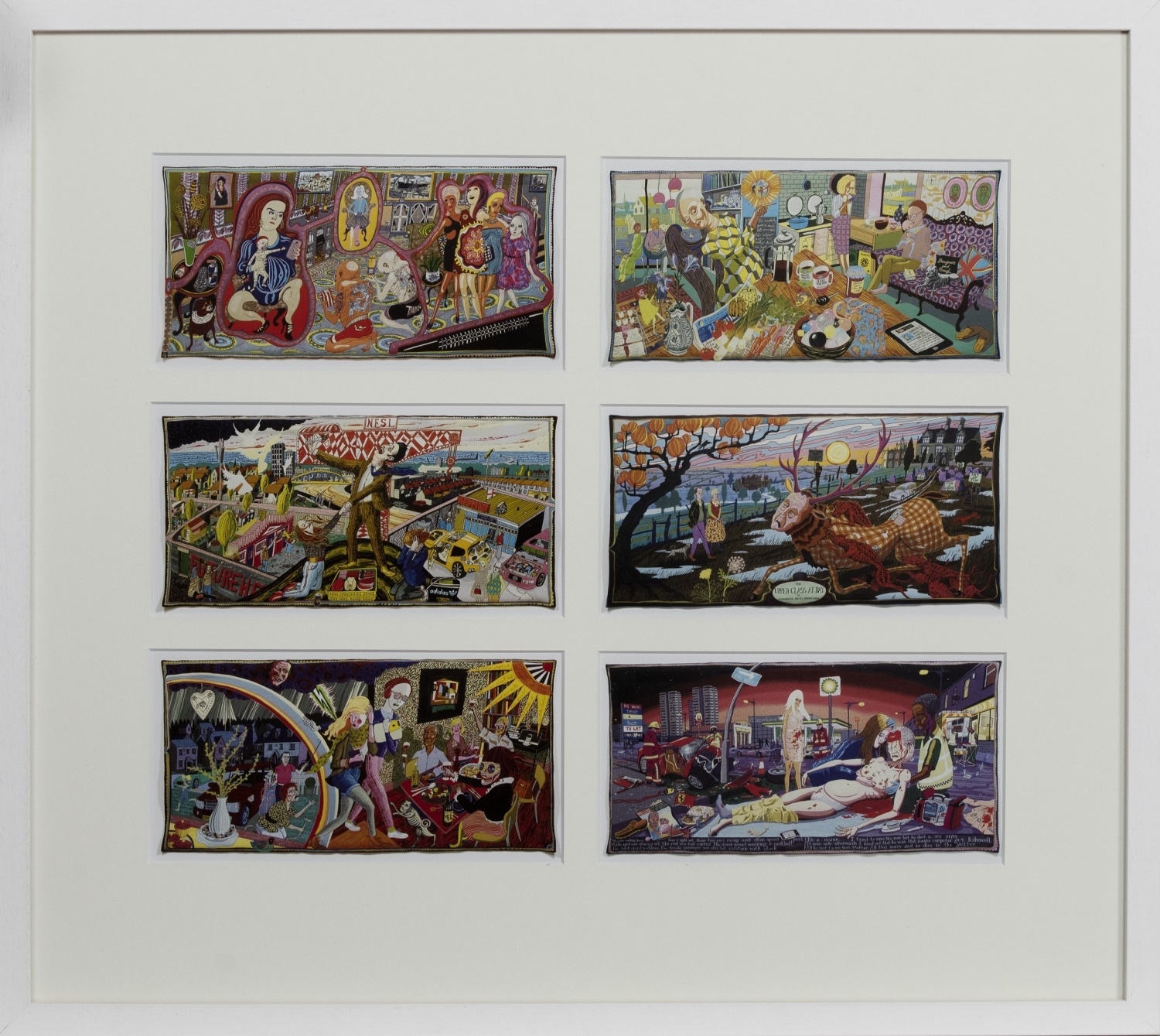 Grayson Perry | THE VANITY OF SMALL DIFFERENCES (2012) | MutualArt