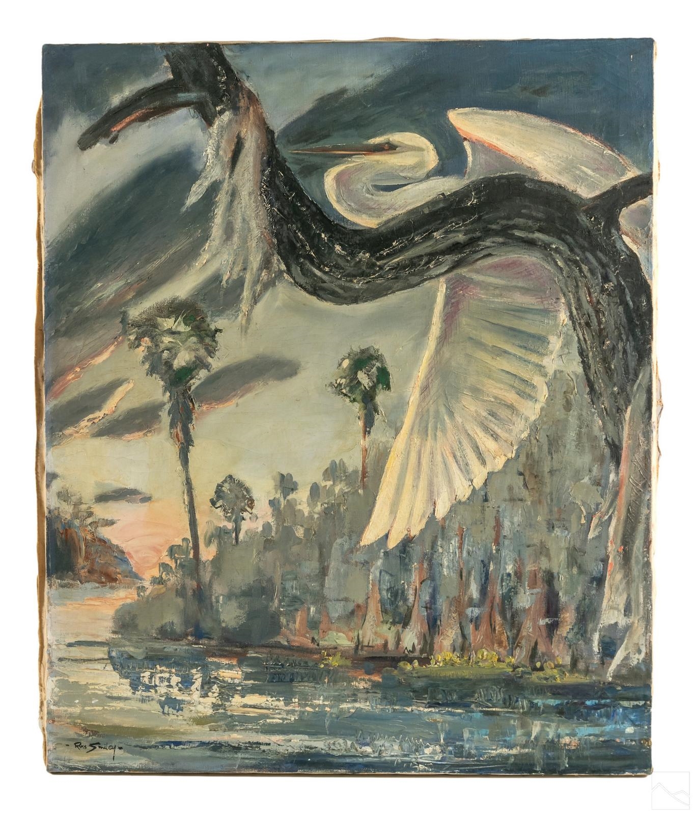 Russ Smiley | South Florida wetlands landscape | MutualArt