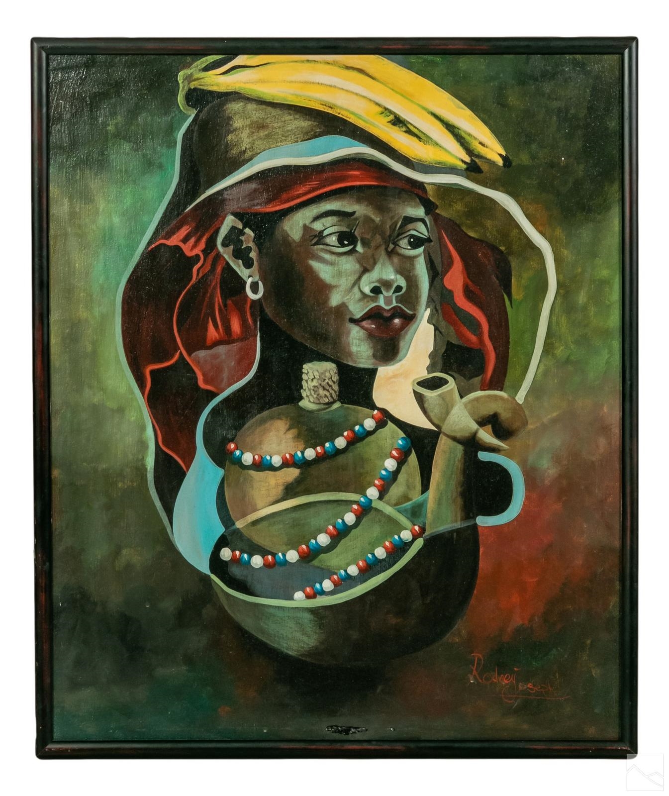 Rodney Joseph | Portrait of a woman | MutualArt