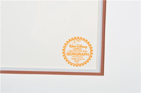 Walt Disney | Walt Disney Sericels | MutualArt