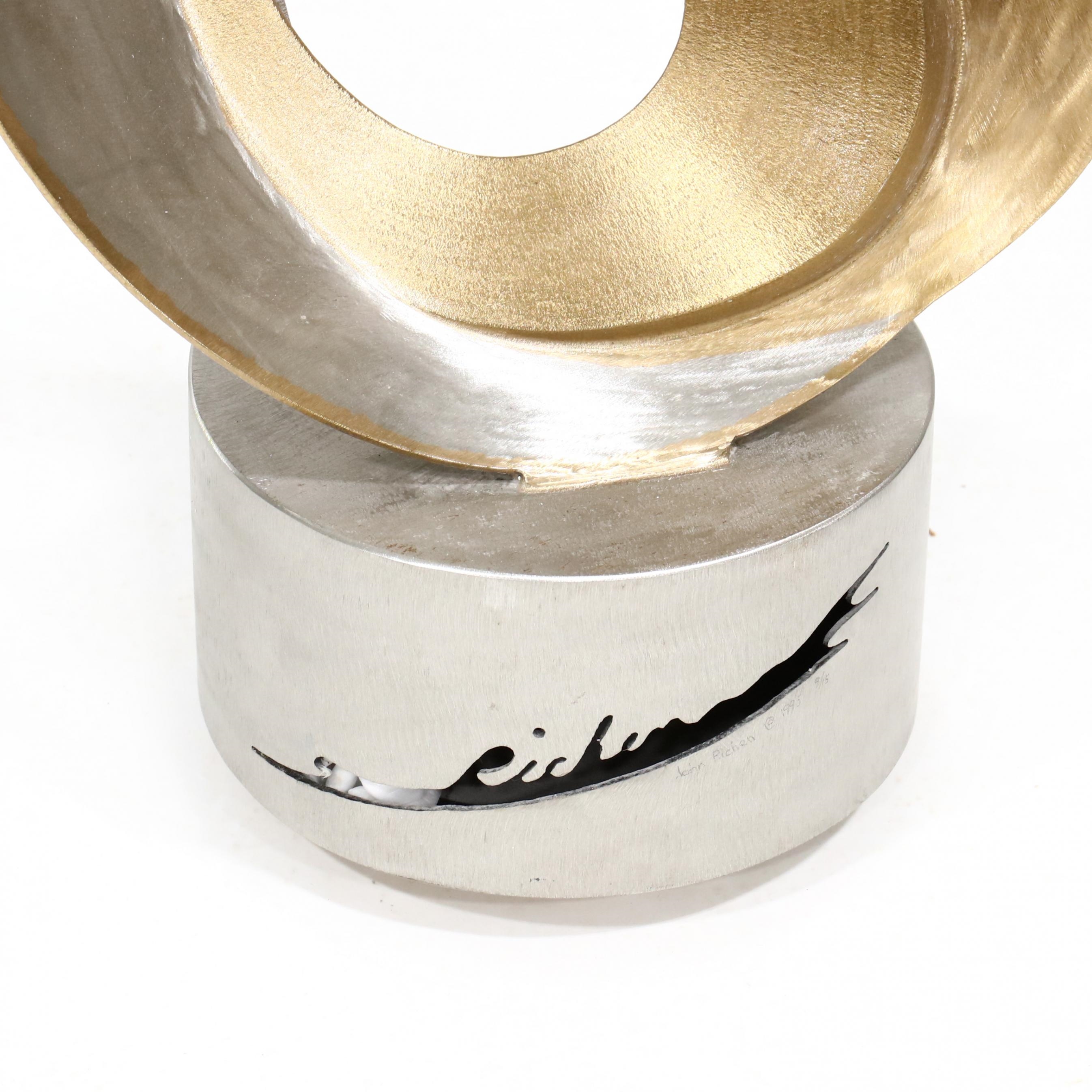 John Richen | Large Modernist Metal Sculpture (1995) | MutualArt