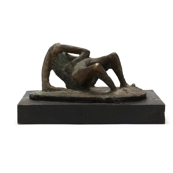 Henry Moore | Sculpture of a Recumbent Figure | MutualArt