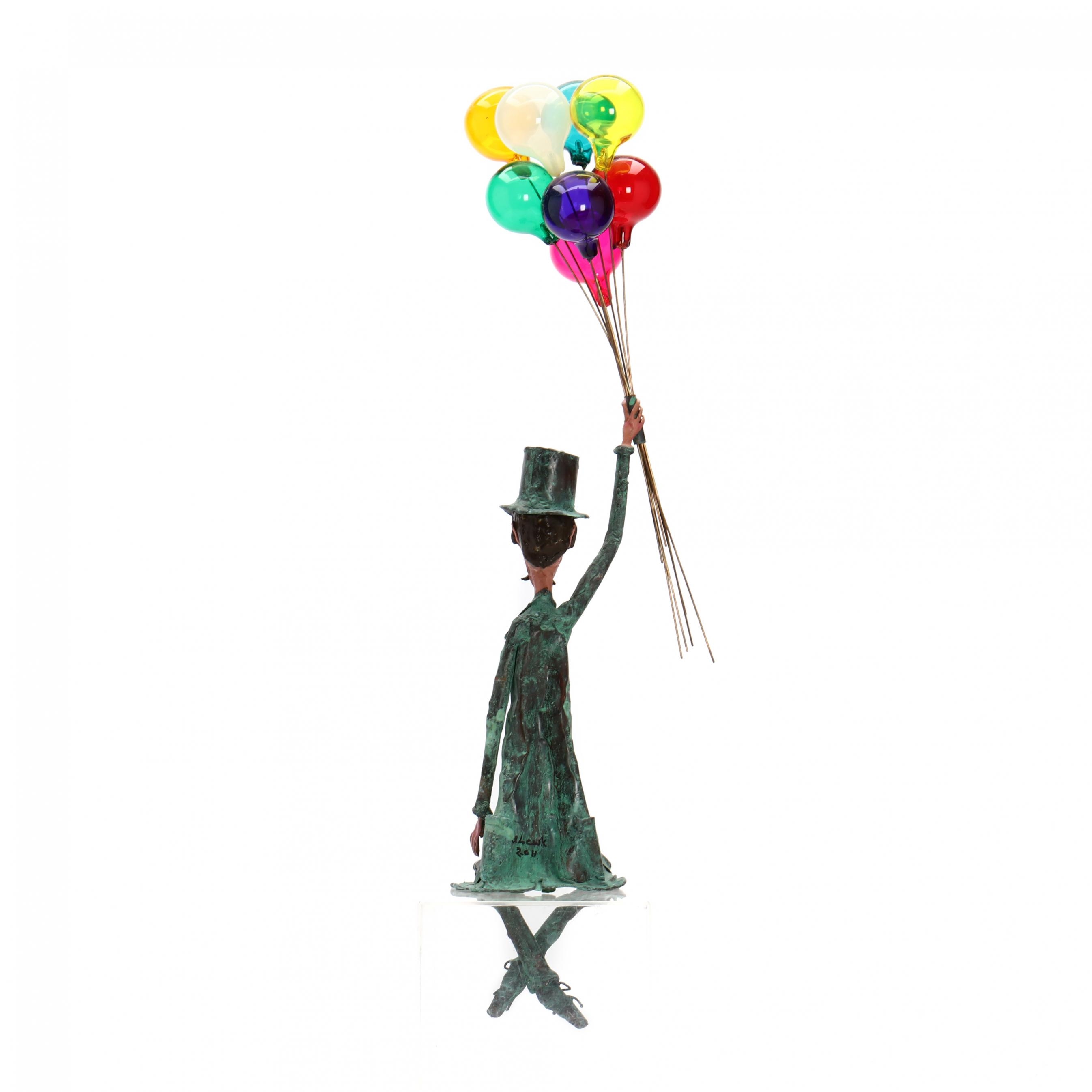 Jim Lewk | Balloon Man | MutualArt