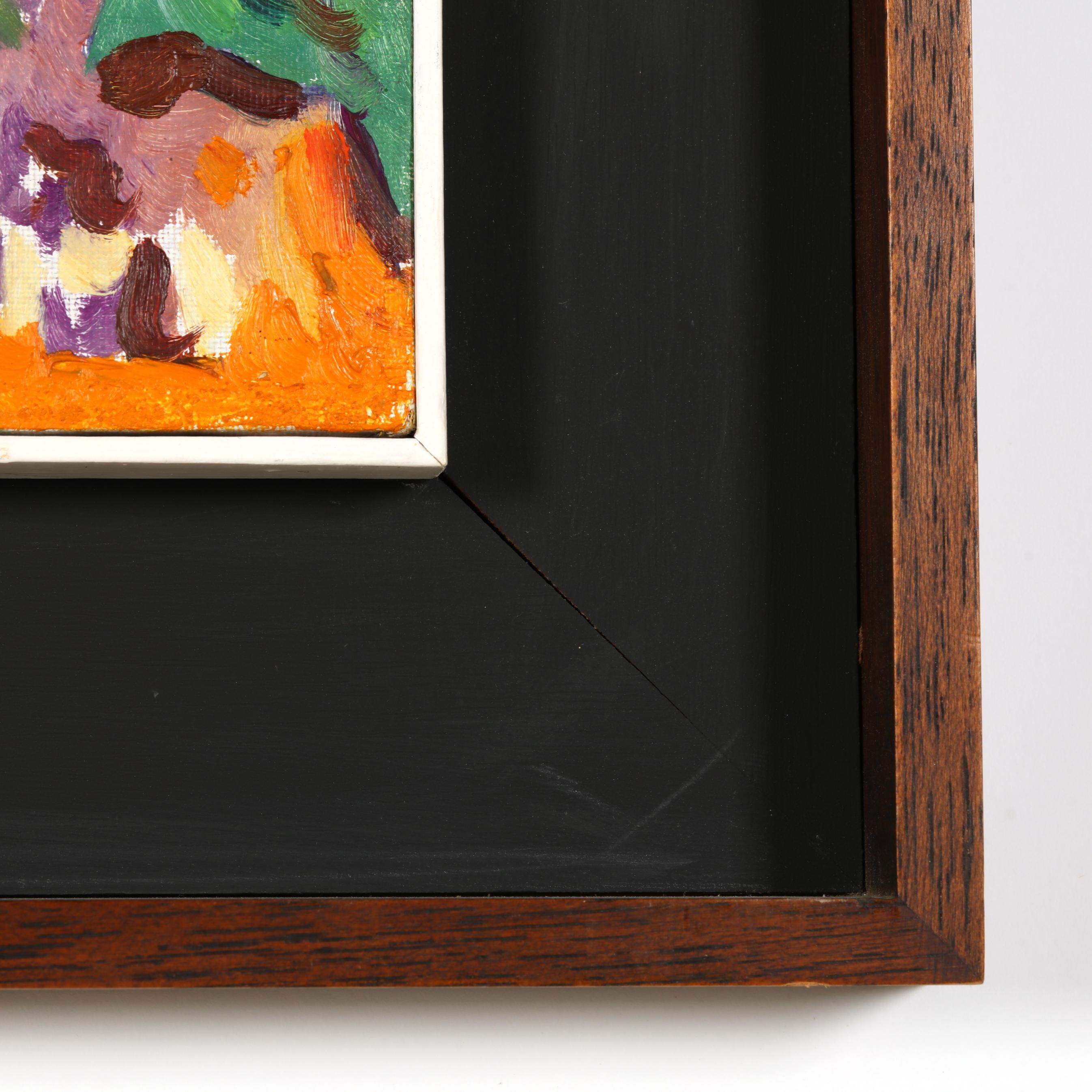 Jorge Chacón | Fauvist Landscape with Figure | MutualArt