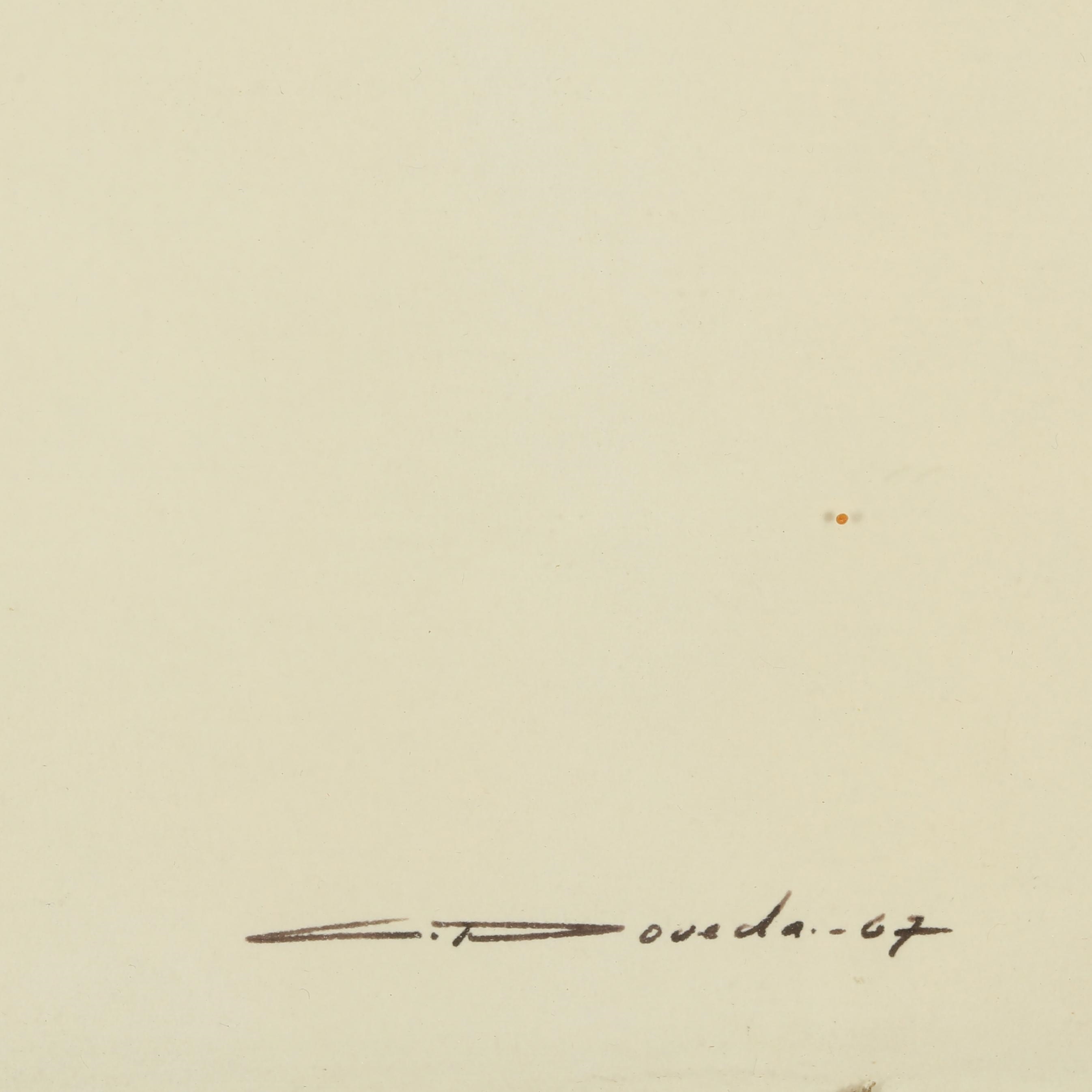 Carlos Poveda | Standing Nude (1967) | MutualArt