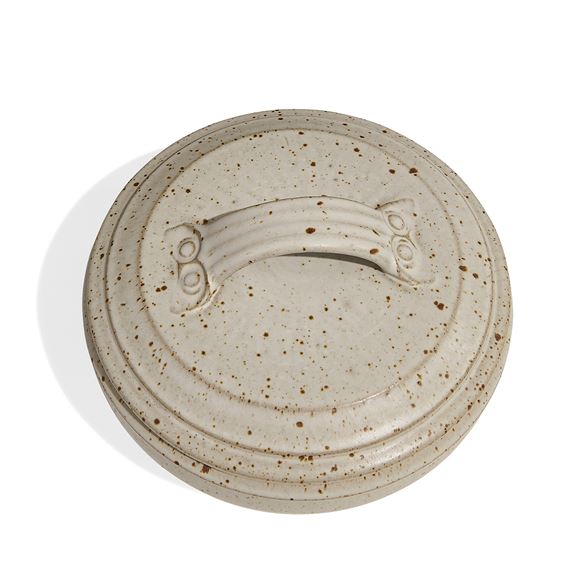 Val Cushing | large lidded jar | MutualArt