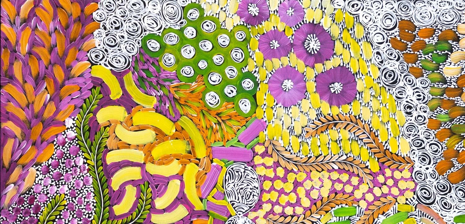 Jessie Bird Ngale | Alparra Seeds (2021) | MutualArt