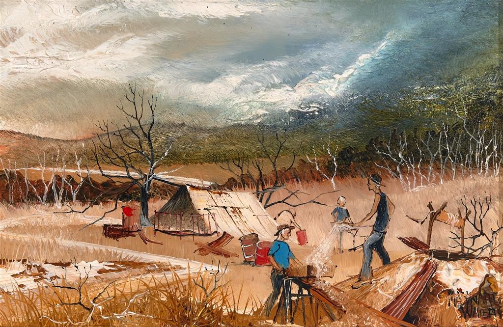 Maynard Waters | The Miners | MutualArt