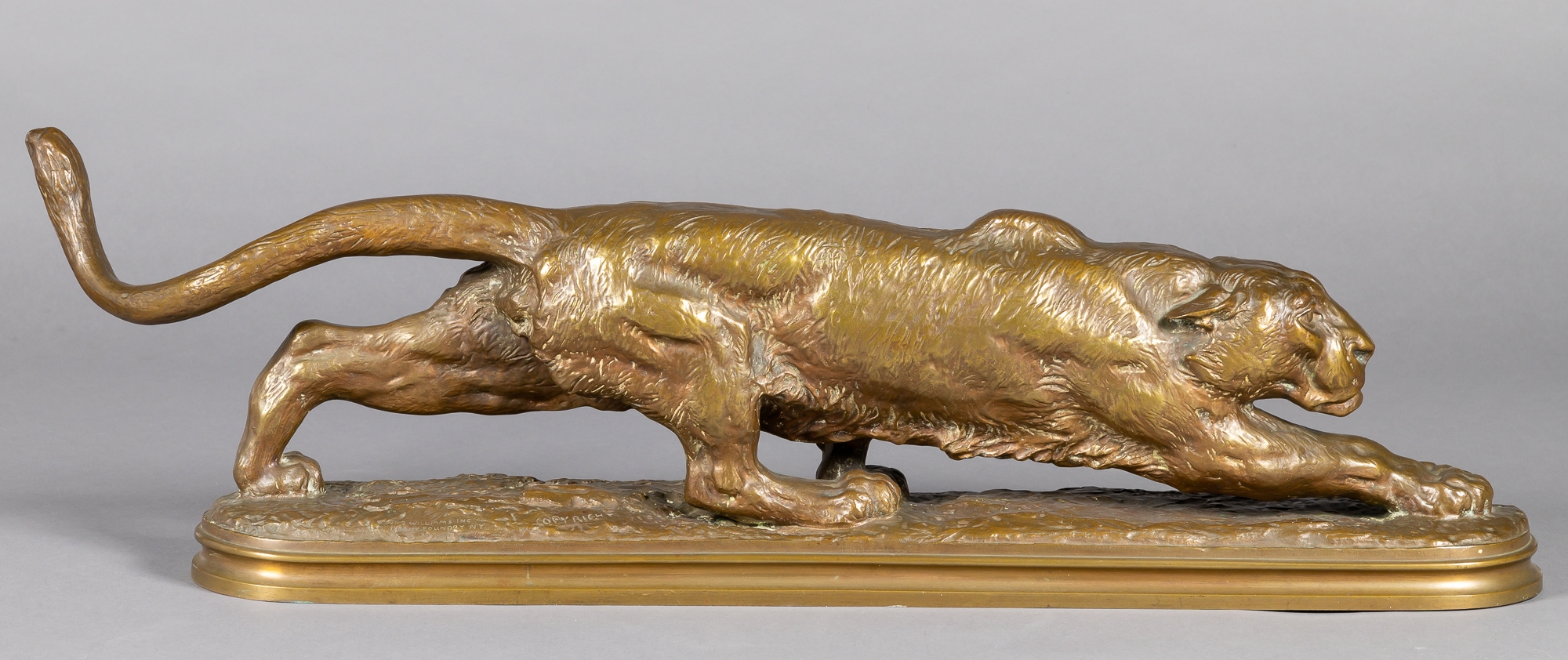 Alexander Phimister Proctor | Stalking Panther (1891 - 1892) | MutualArt