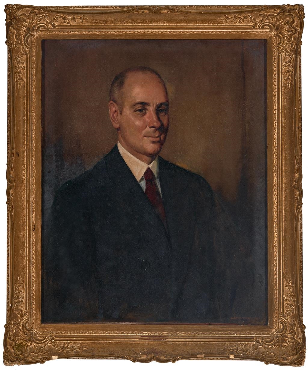 Garrett Kingsley | Portrait of Gordon Russell (1946) | MutualArt