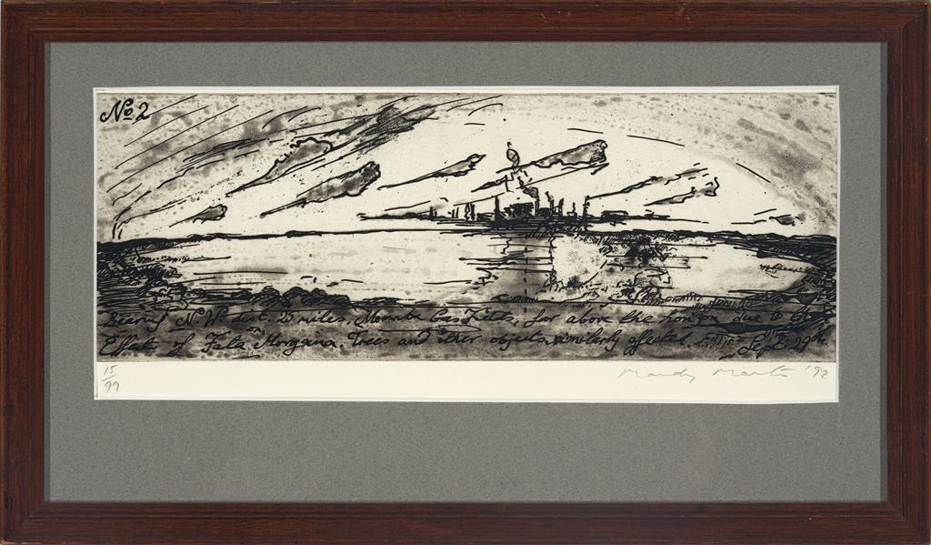 Mandy Martin | No 2 Moomba gasfield at Cooper Basin from Strzekecji ...