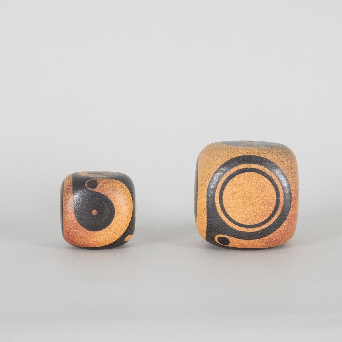 Anneke Borren | A Pair of Anneke Borren Cubes (1974) | MutualArt