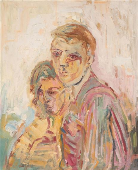 Carl Rice Embrey | Portrait of couple (1960) | MutualArt