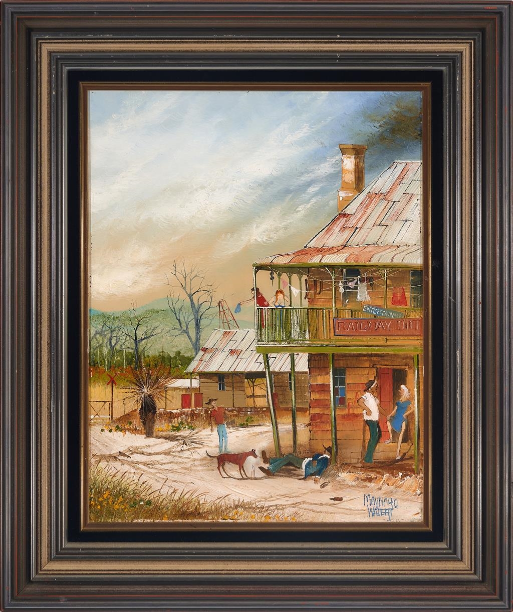 Maynard Waters | Railway Hotel | MutualArt