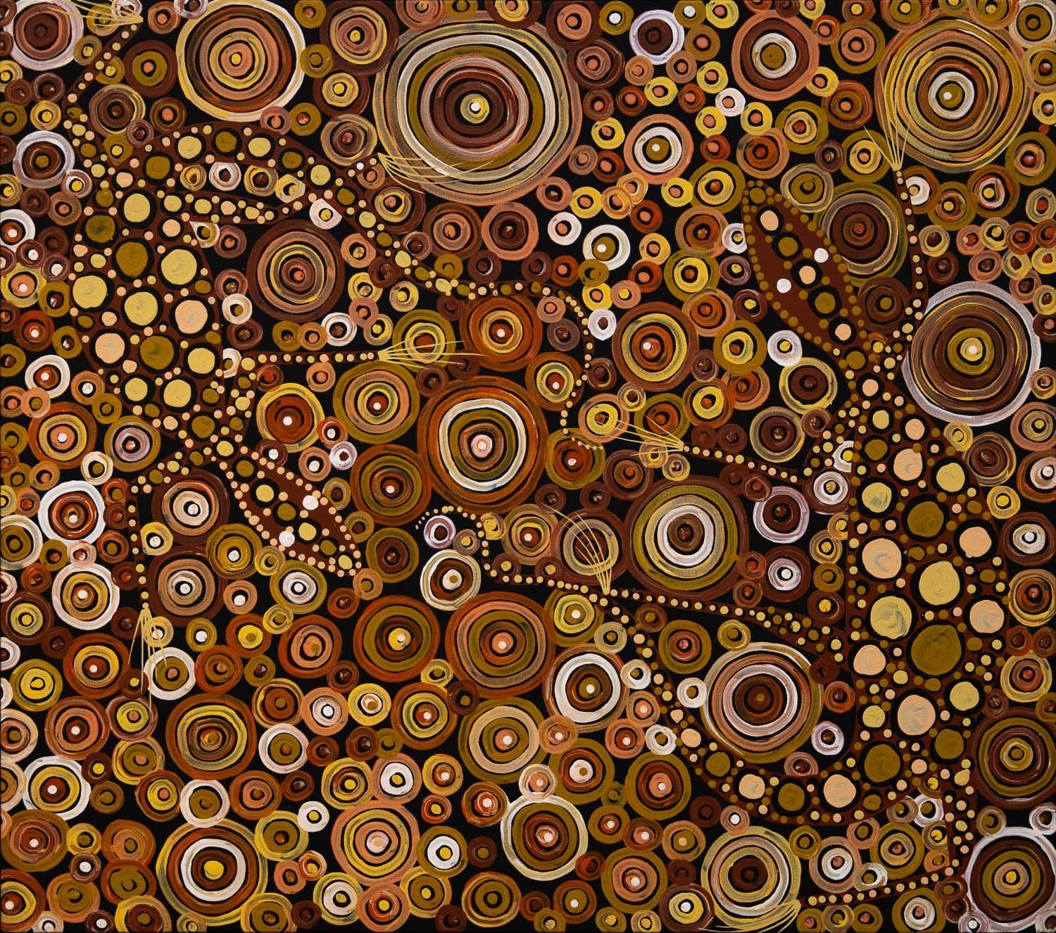 Gary Wilson Reid | Goanna Man Story (2021) | MutualArt