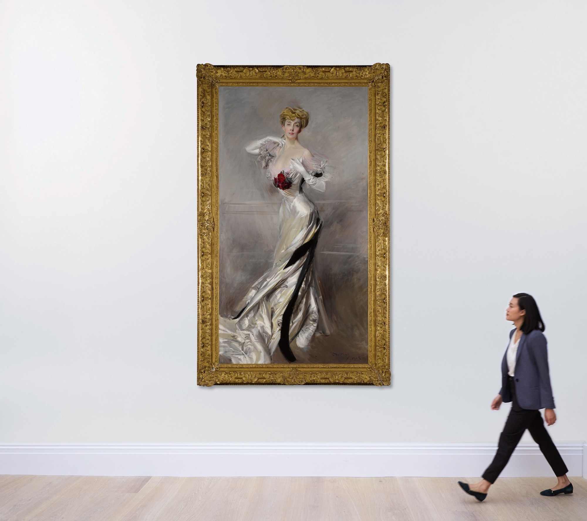 Giovanni Boldini | Portrait of Countess Zichy (1905) | MutualArt