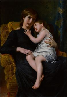 Léon Jean Bazile Perrault | LE GOÛTER (1880) | MutualArt