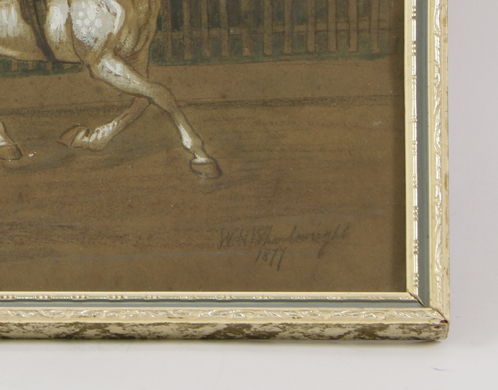 William Henry Wheelwright | A horse-drawn hackney carriage (1877 ...