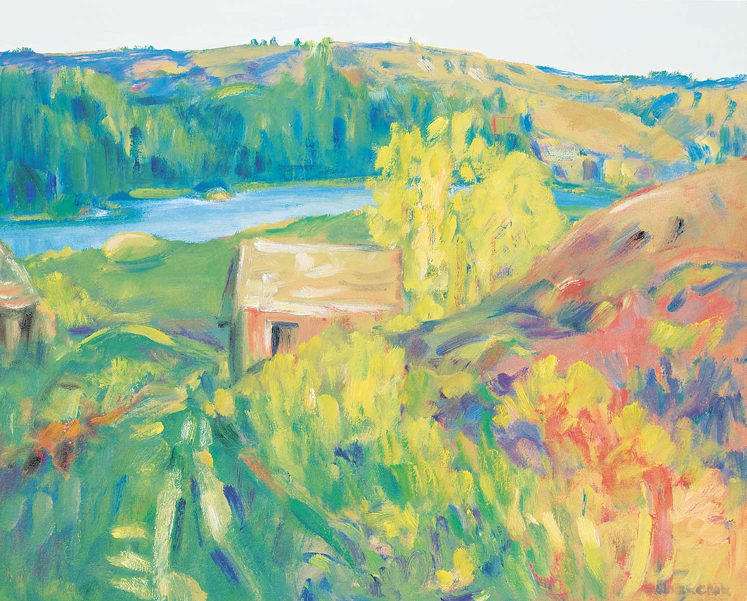 Louise Cook | Old River Farm (2008) | MutualArt