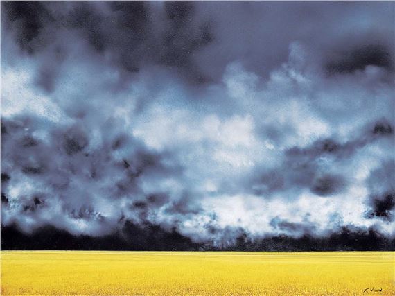 Ken Vincent | Storm Over Prairie | MutualArt