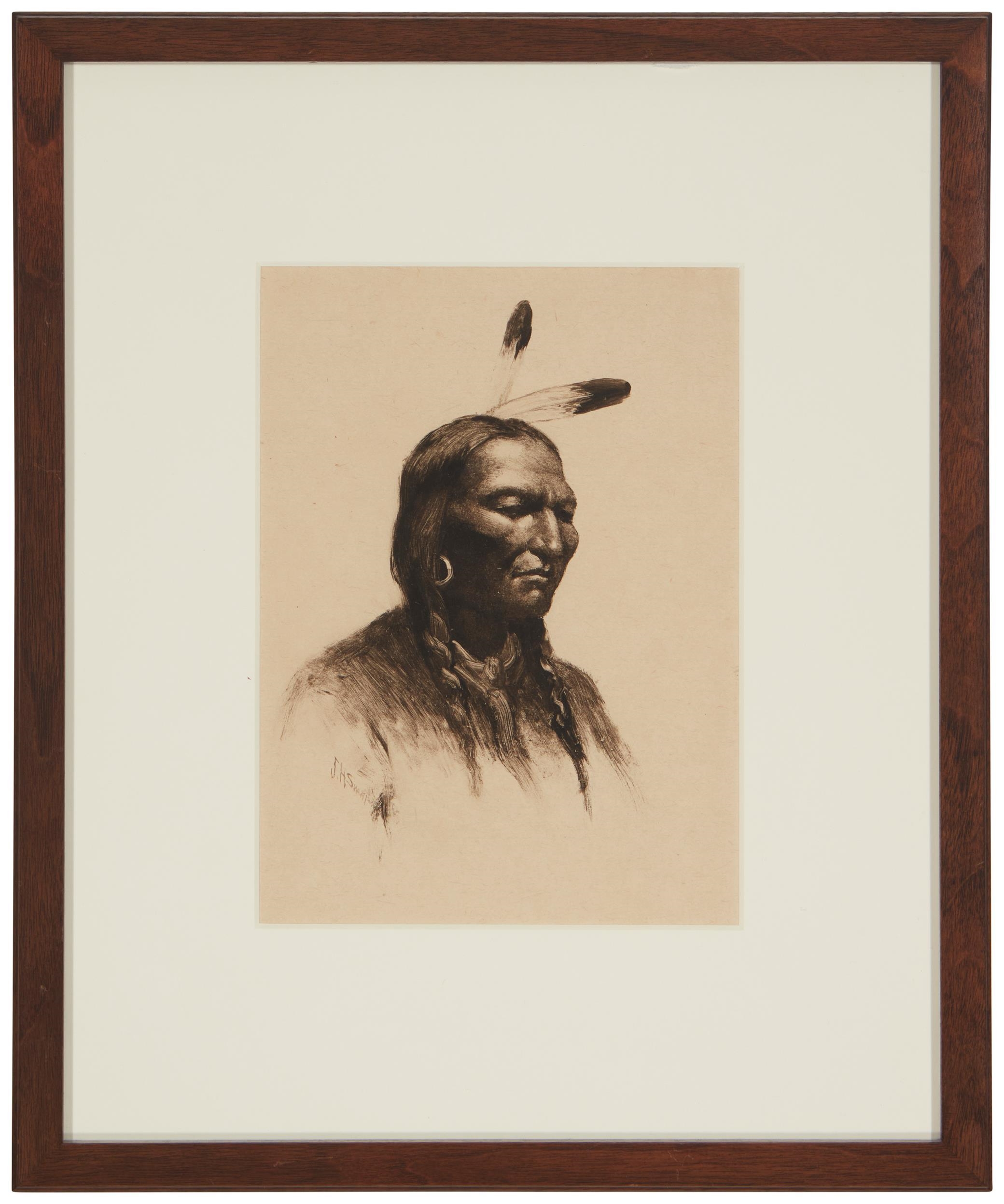 Joseph Henry Sharp | A Cheyenne | MutualArt