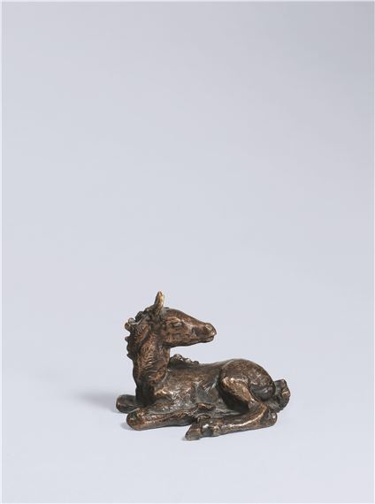 Renee Sintenis | ”Liegendes Fohlen (Leib)”. (1932) | MutualArt