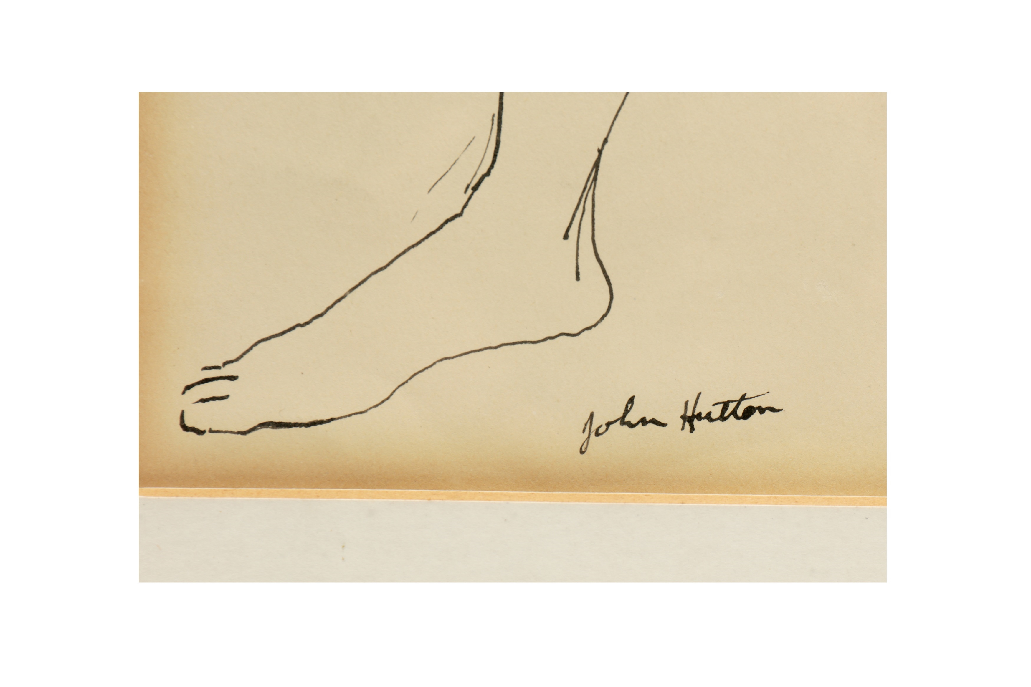 John Campbell Hutton | Standing nude | MutualArt