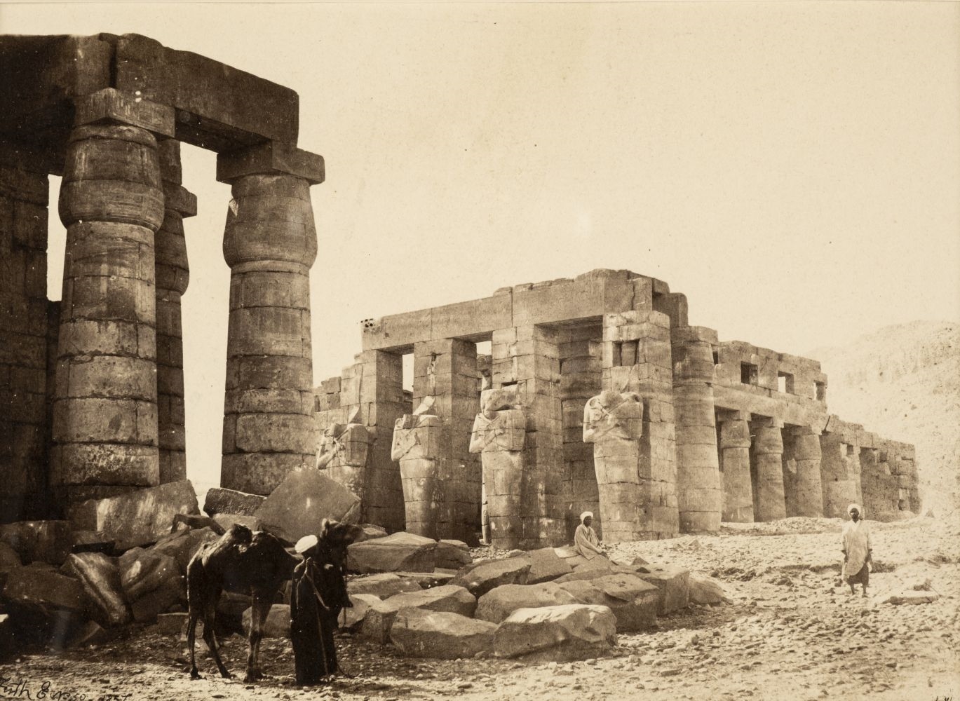 Francis Frith | A pair of photographs of Egypt by Francis Frith (1857 ...