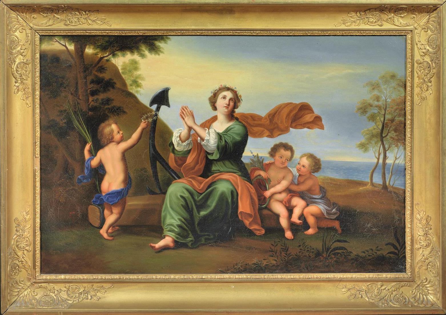 French School, 18th Century | THE ALLEGORY OF HOPE | MutualArt