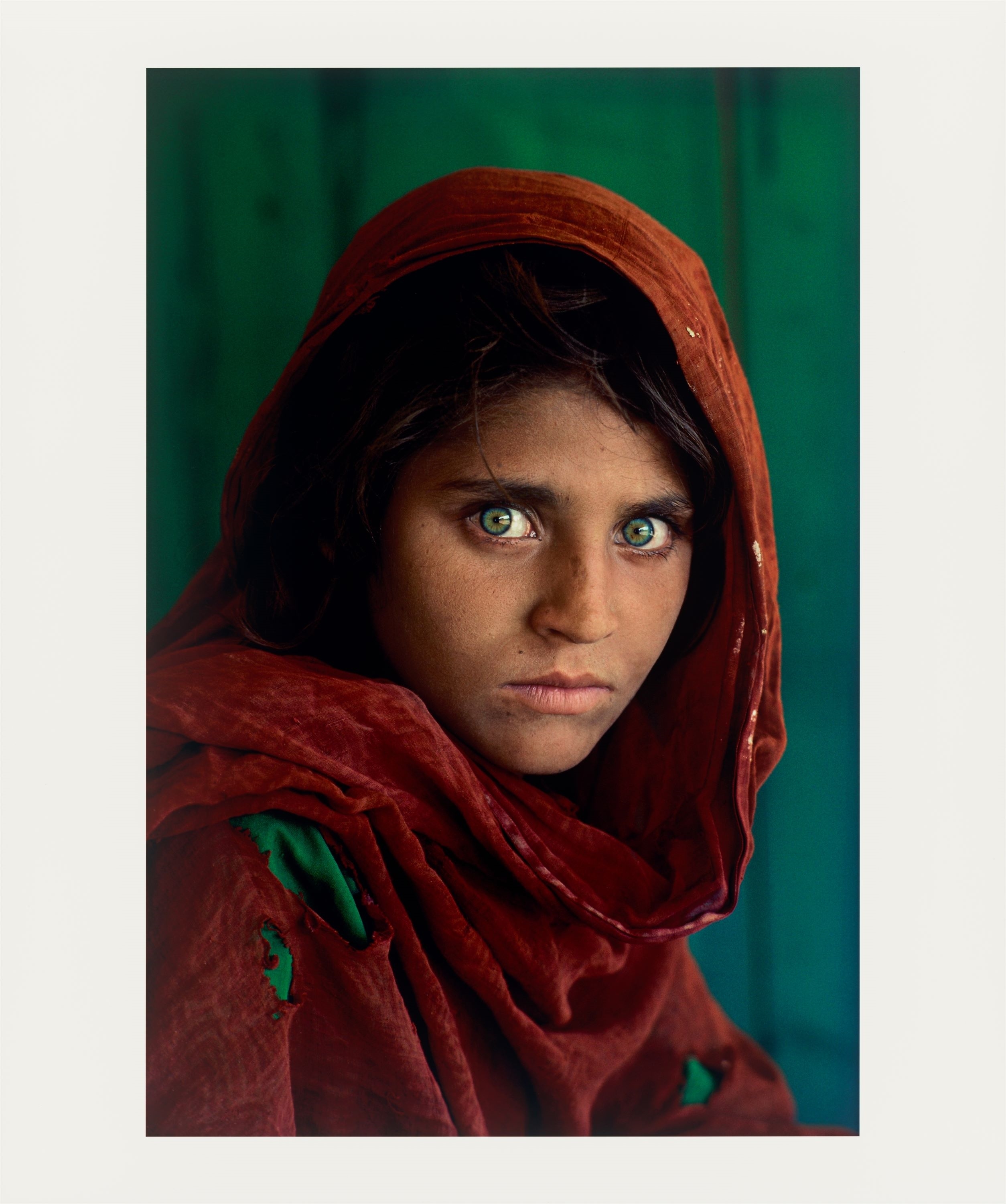 Steve McCurry | ”Afghan Girl”. (1984) | MutualArt