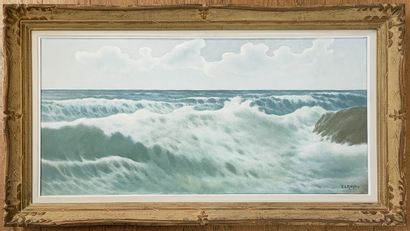 Edouard Mandon | The wave | MutualArt