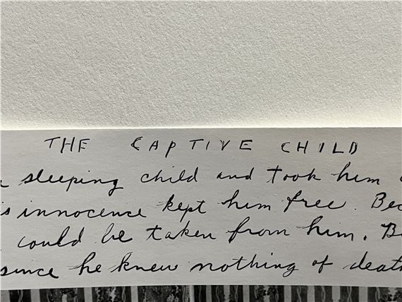 Duane Michals | The Captive Child (1976) | MutualArt