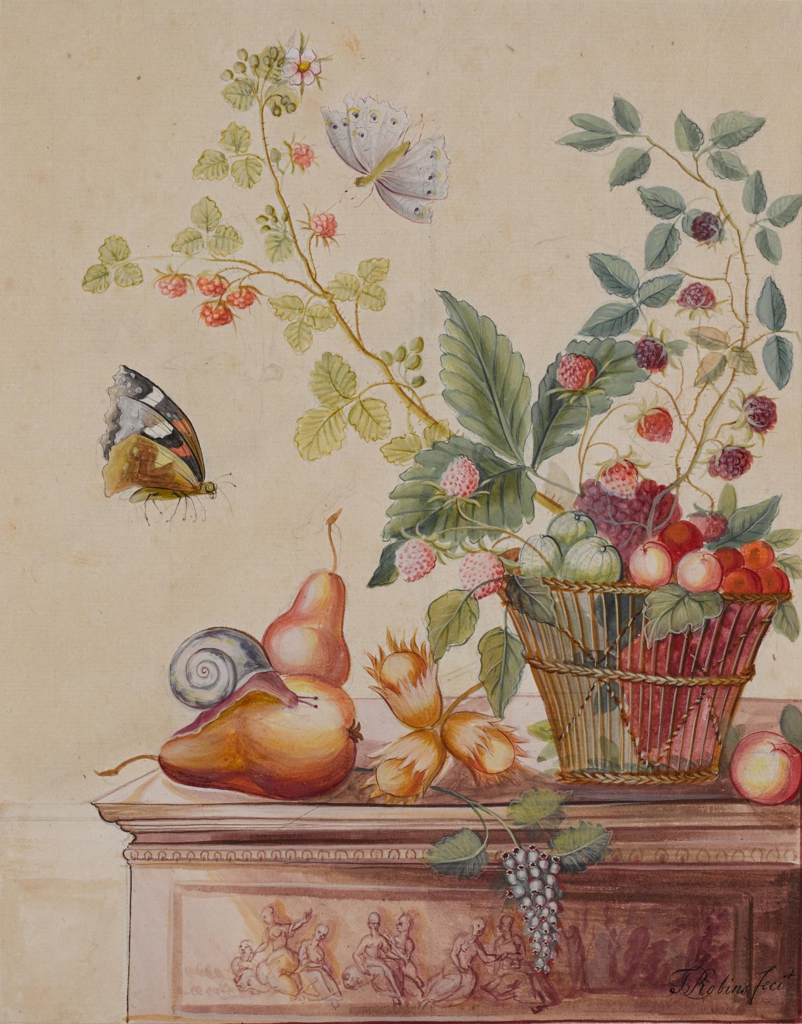 Thomas Robins the Younger | A collection of five watercolours | MutualArt