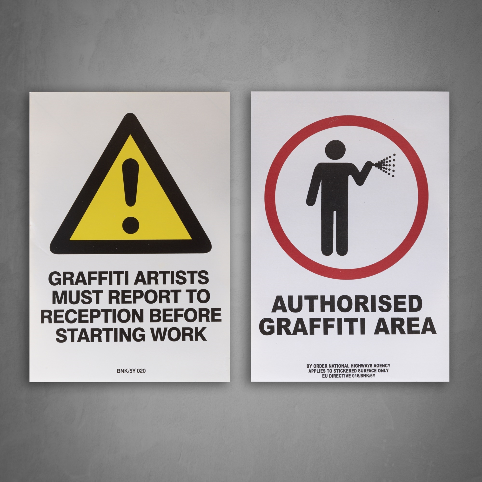 Banksy | Paste Up Stickers | MutualArt