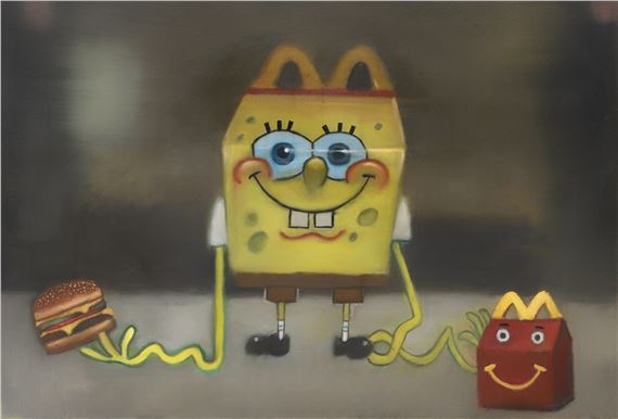 Timothy Gatenby | Stretch Spongebob (2020) | MutualArt