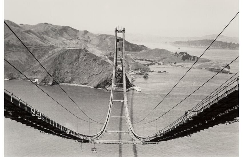 Peter Stackpole | Construction of the Bay Bridge | MutualArt
