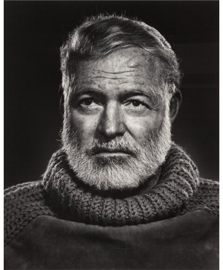 Yousuf Karsh | Portrait of Ernest Hemingway (1957) | MutualArt