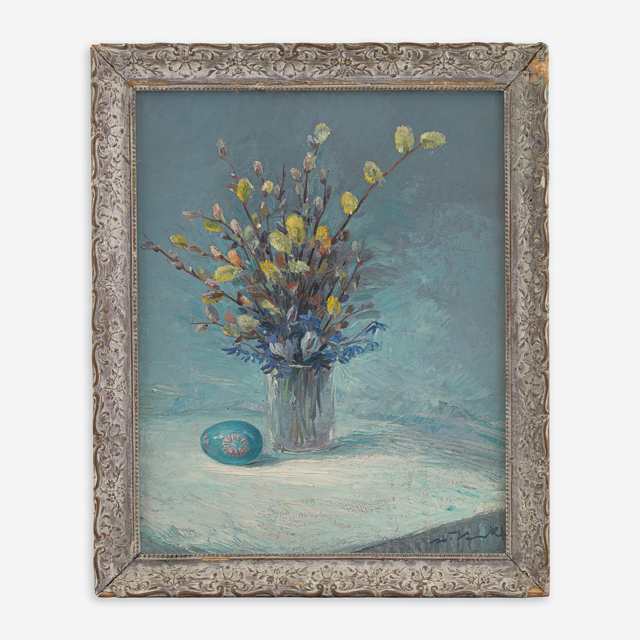 Maximilian Vanka | Still Life with Painted Egg | MutualArt