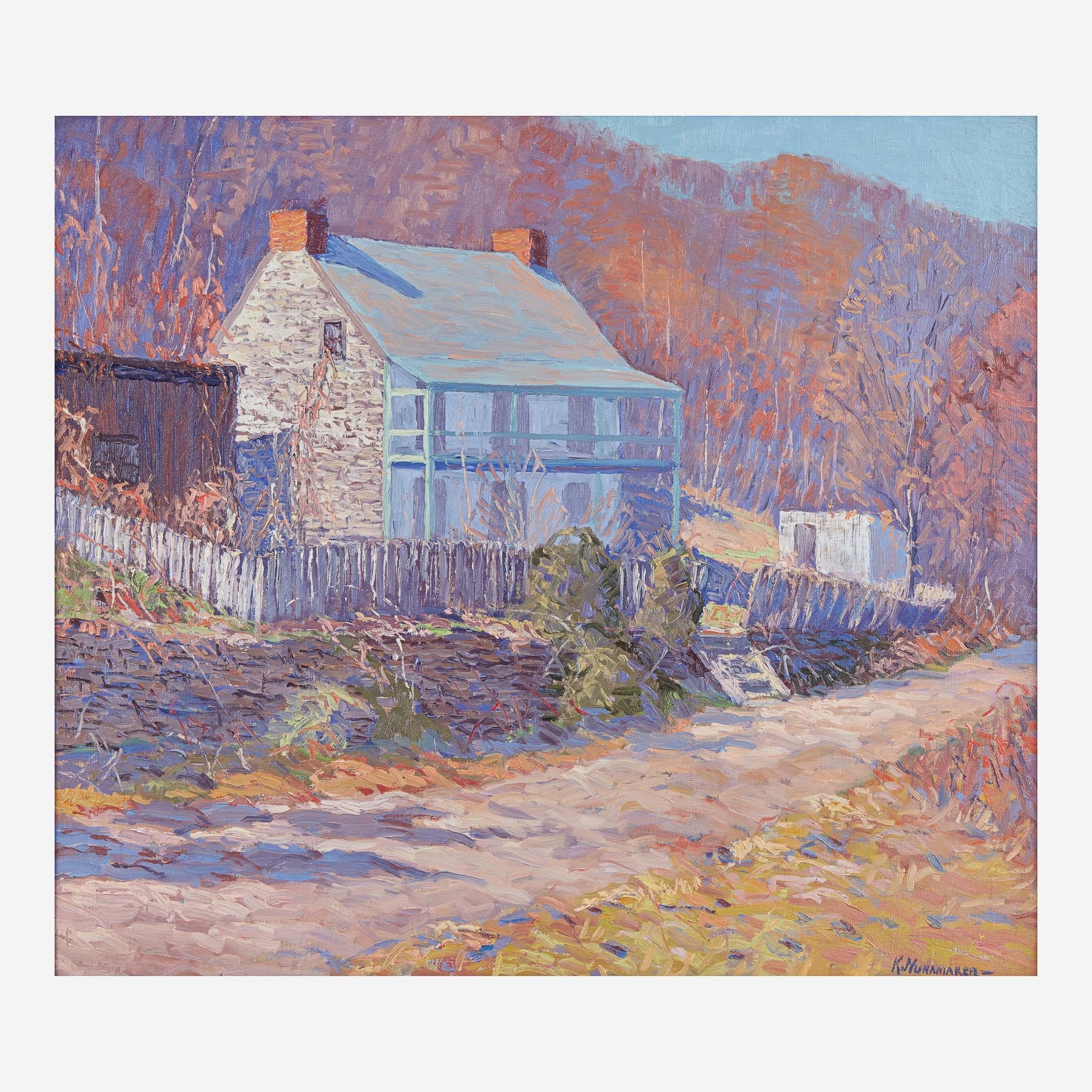 Kenneth Nunamaker | House in Carversville | MutualArt