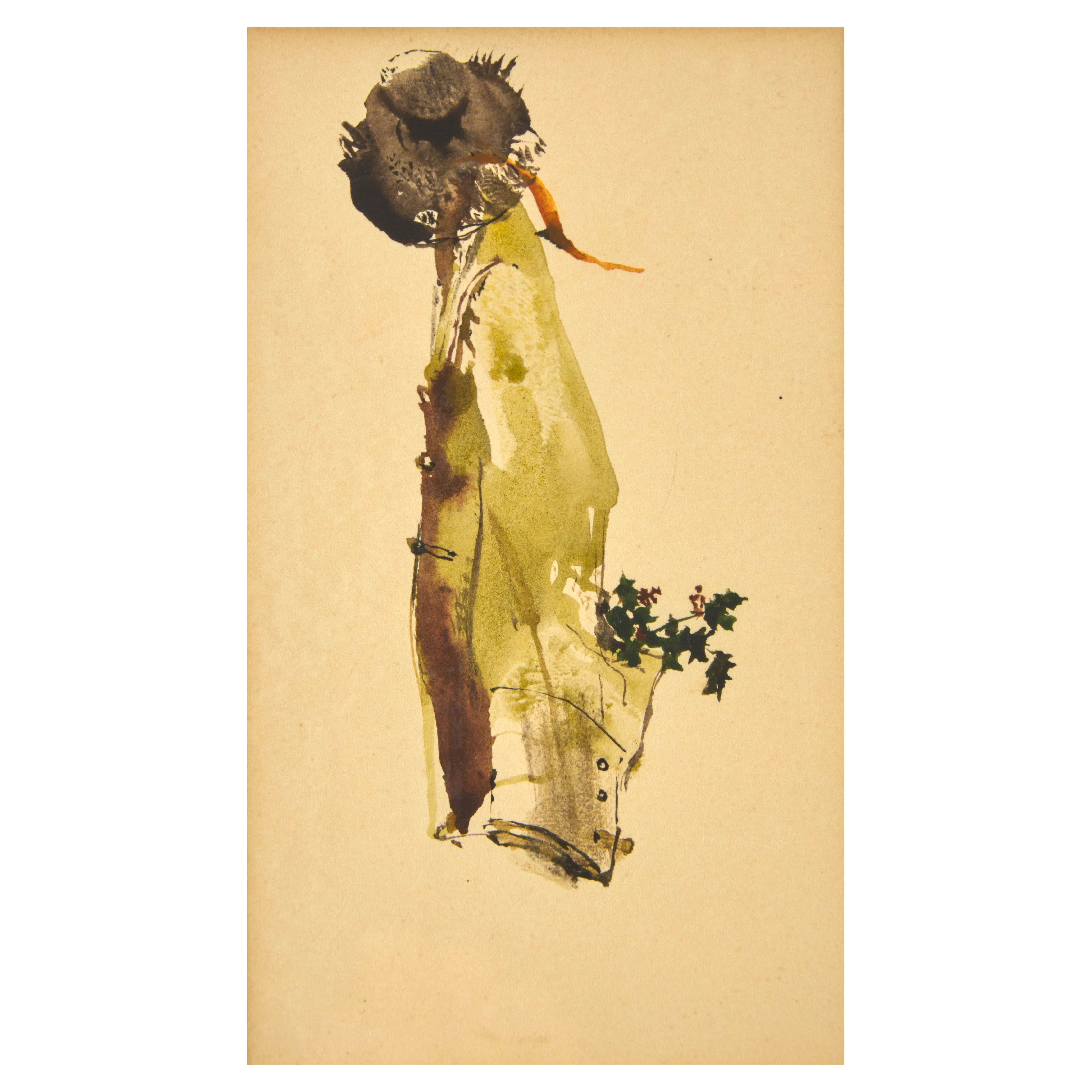 Andrew Wyeth | Christmas Card (Circa 1957) | MutualArt