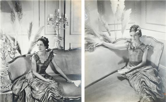 Cecil Beaton | Portrait of Hester Sassoon (née Gatty), wearing a tiara ...